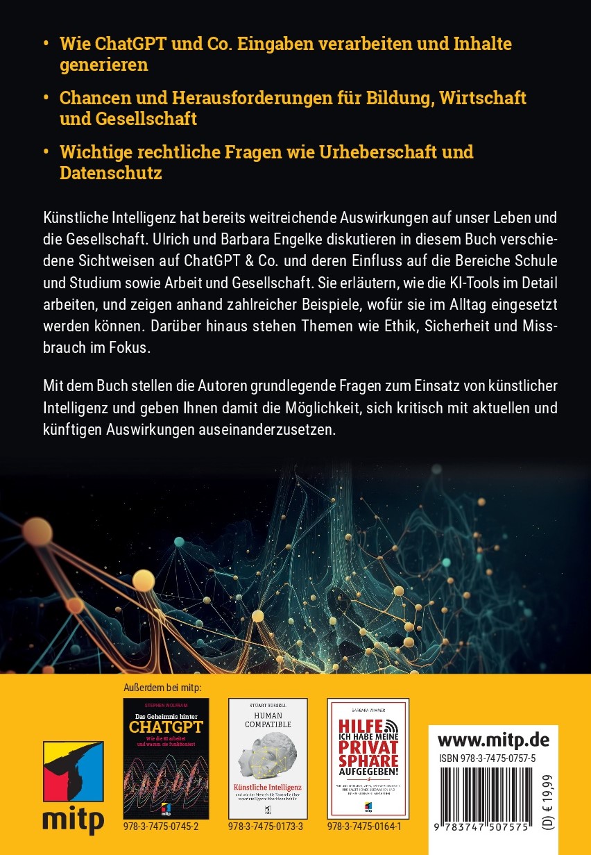 mitp-Verlag | ChatGPT – Mit KI in ein neues Zeitalter