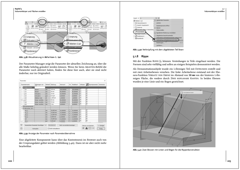 mitp-Verlag | 3D-Konstruktionen mit Autodesk Inventor 2023