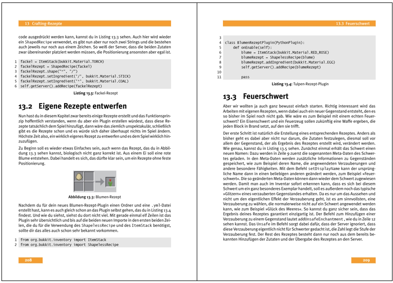 Mitp Verlag Lets Play Programmieren Lernen Mit Python Und Minecraft